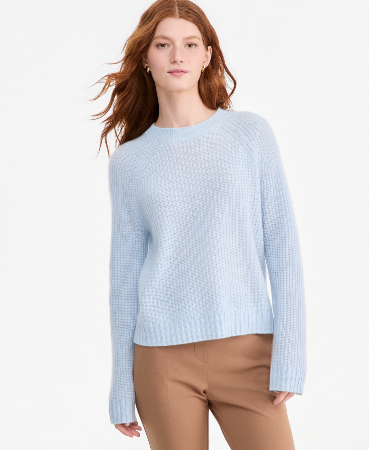 Click here for Charter Club Womens 100 Cashmere Shaker Stitch Cre... prices