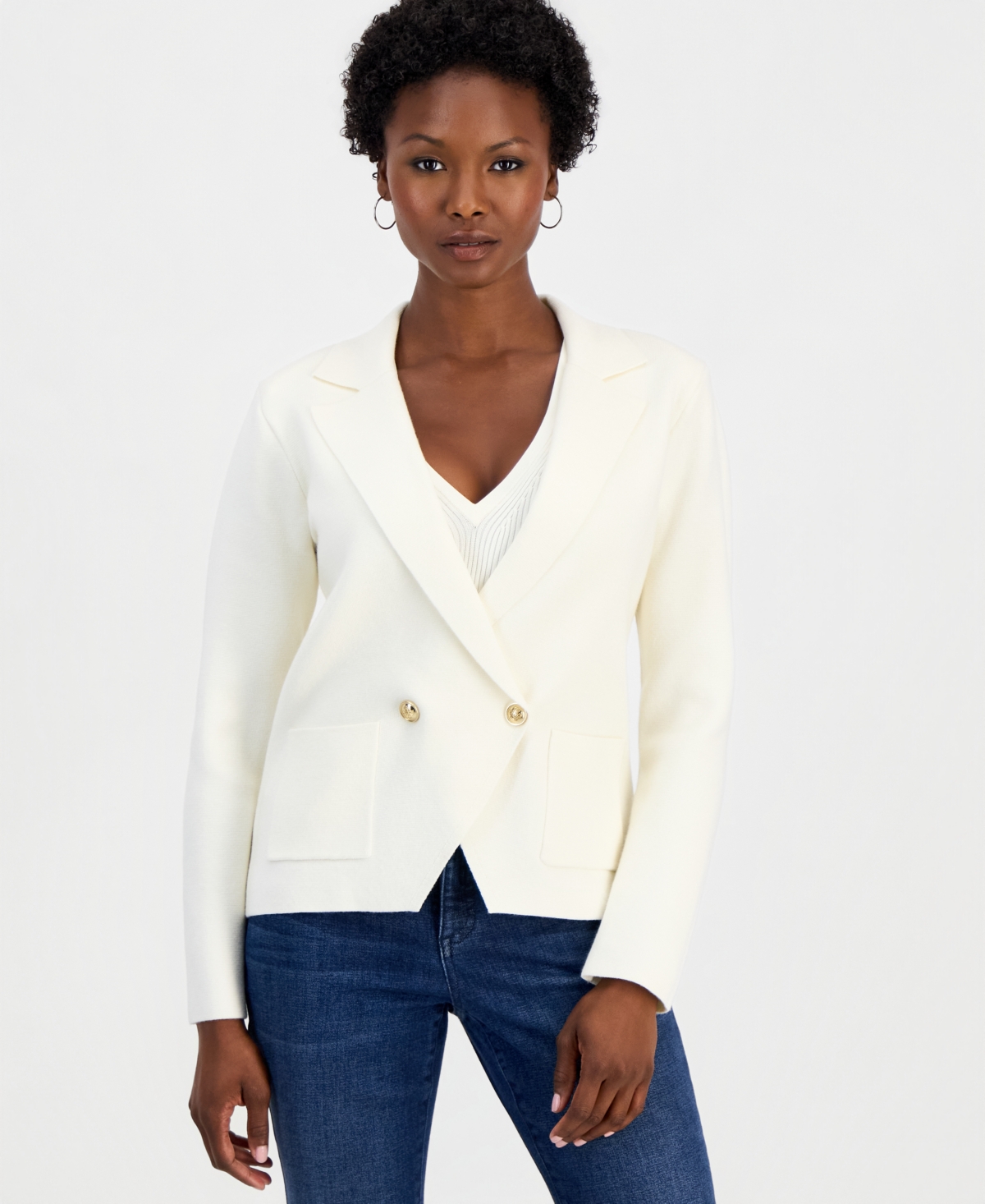 Click here for I.n.c. International Concepts Petite Double-Breast... prices