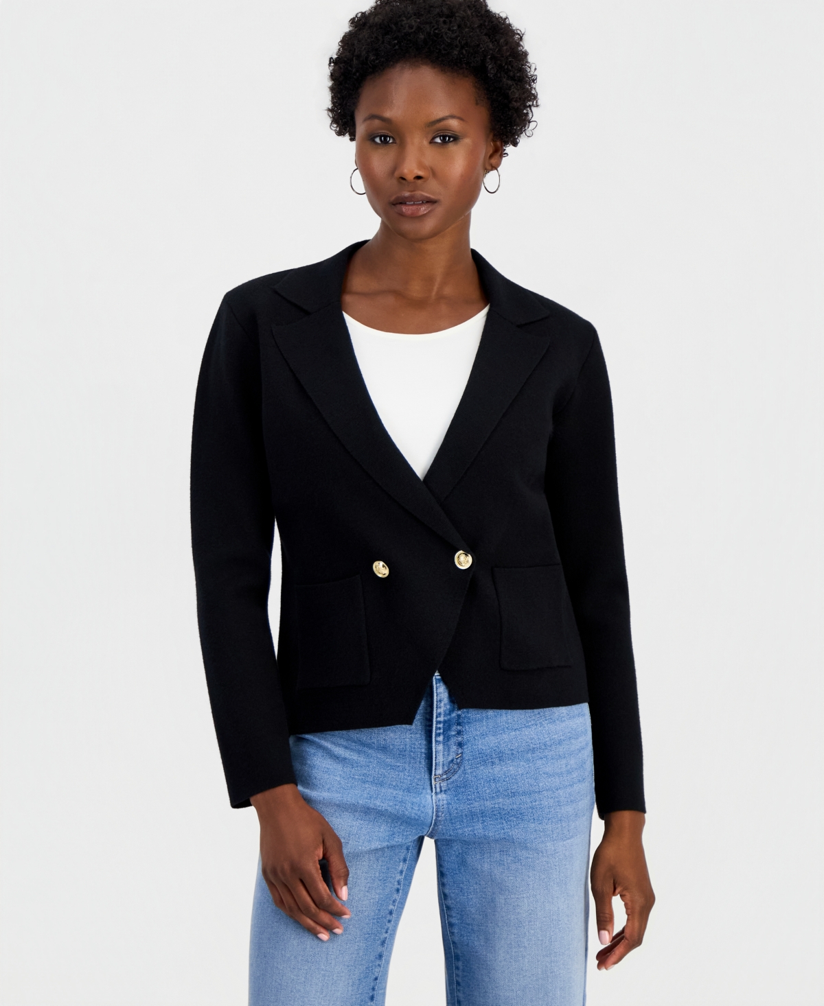 Click here for I.n.c. International Concepts Petite Double-Breast... prices