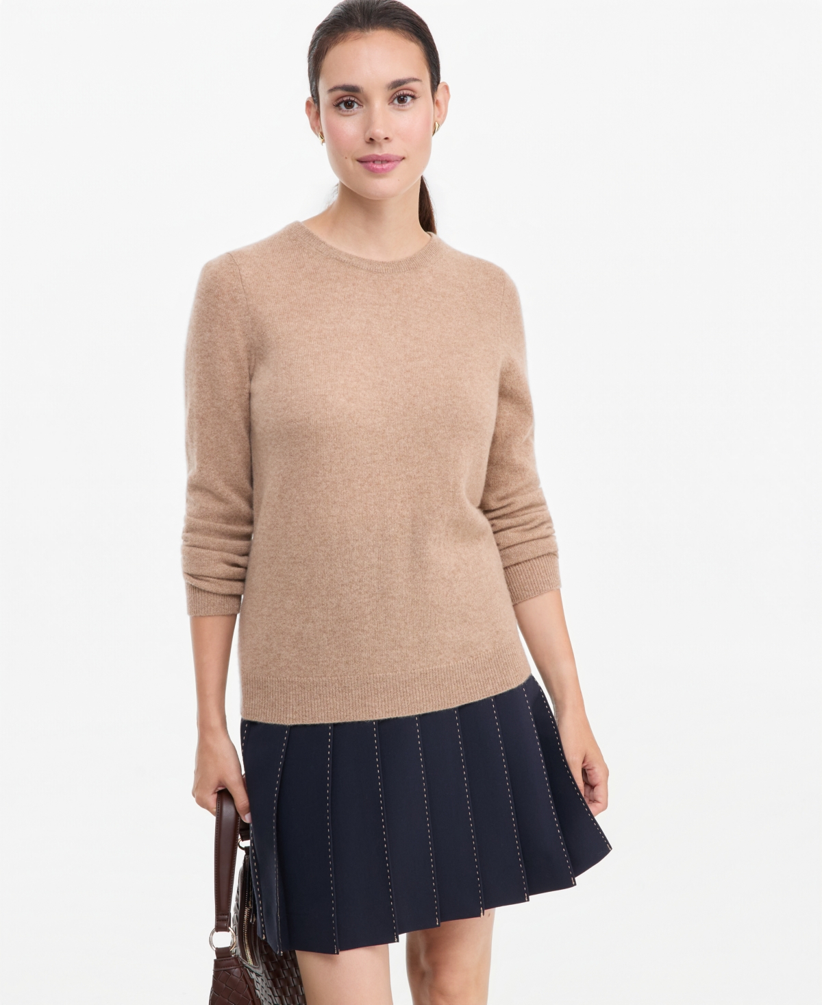 Click here for Charter Club 100 Cashmere Womens Petite Long-Sleev... prices