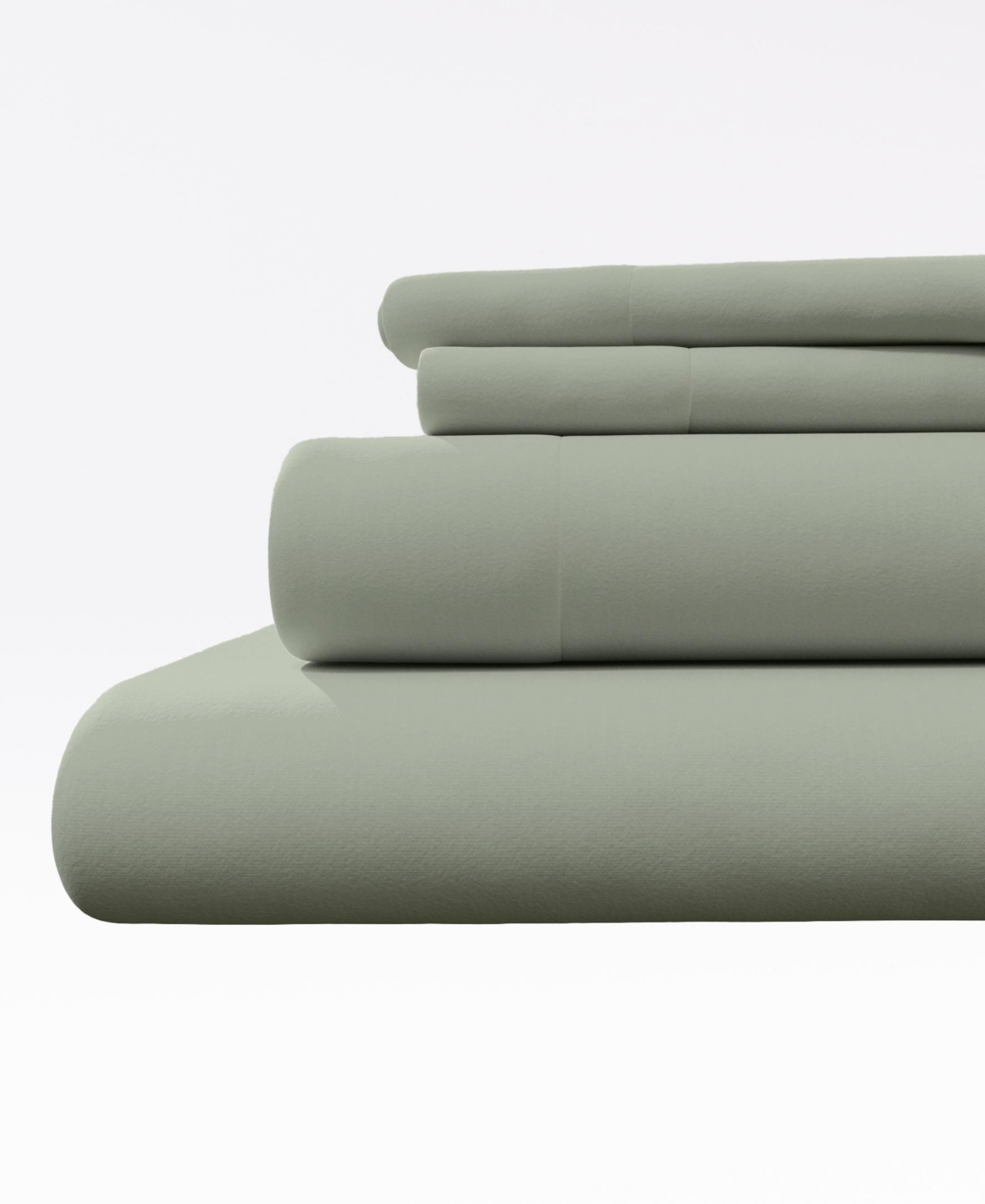 Click here for Linery & Co Organic Cotton Jersey Sheets - Olive g... prices