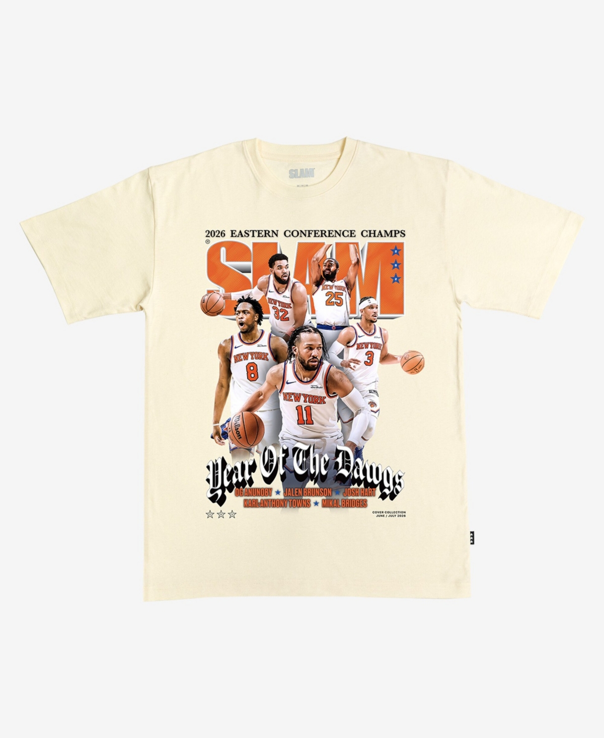 Click here for Slam Mens and Womens Starting Five Cream New York... prices