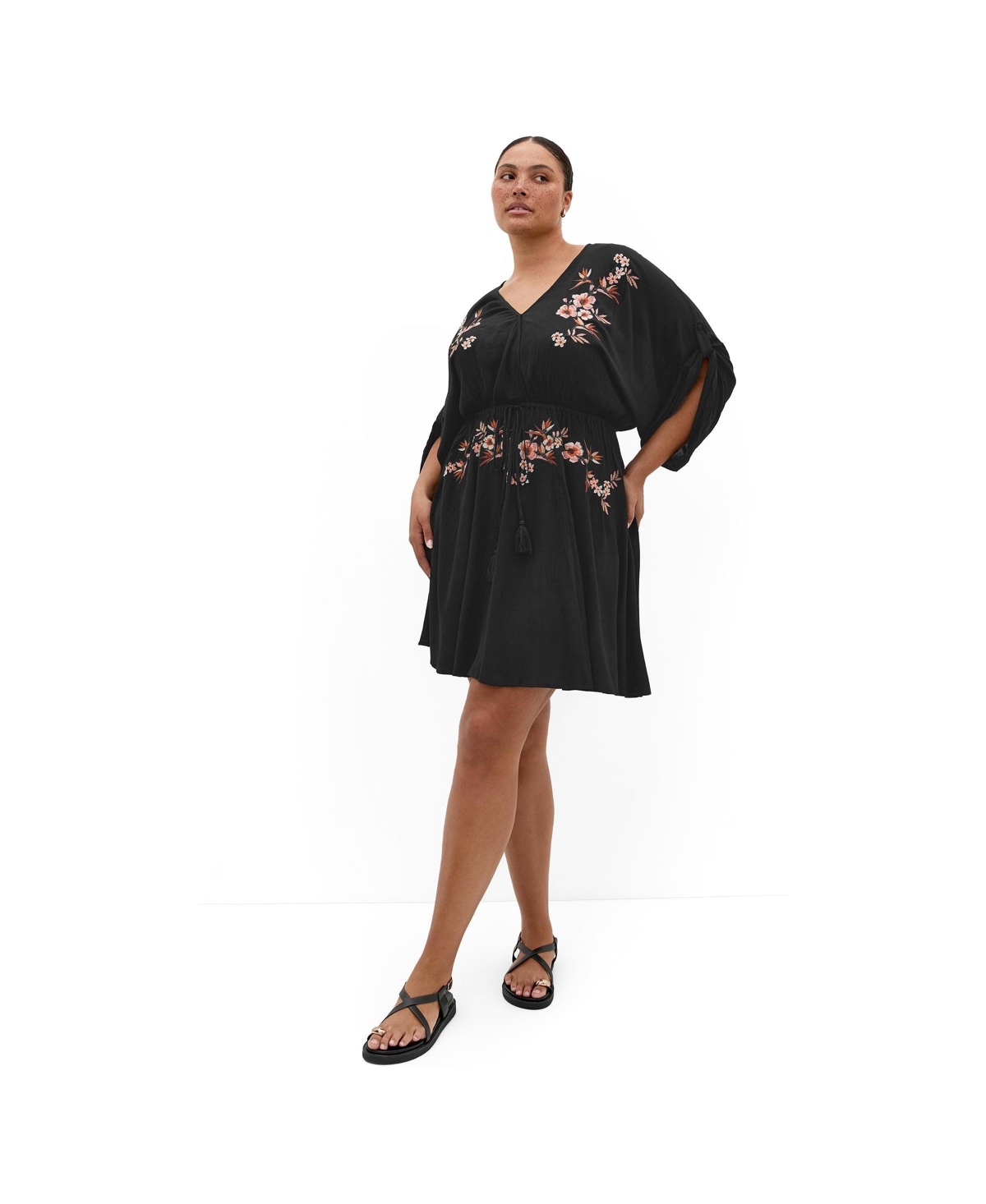 Click here for City Chic Womens Plus Size Seville Tunic Dress - B... prices