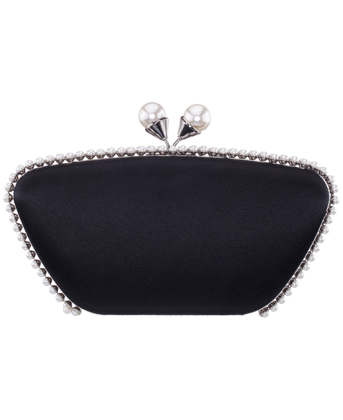 Click here for Nina Imitation Pearl Trim Minaudiere Small Clutch... prices