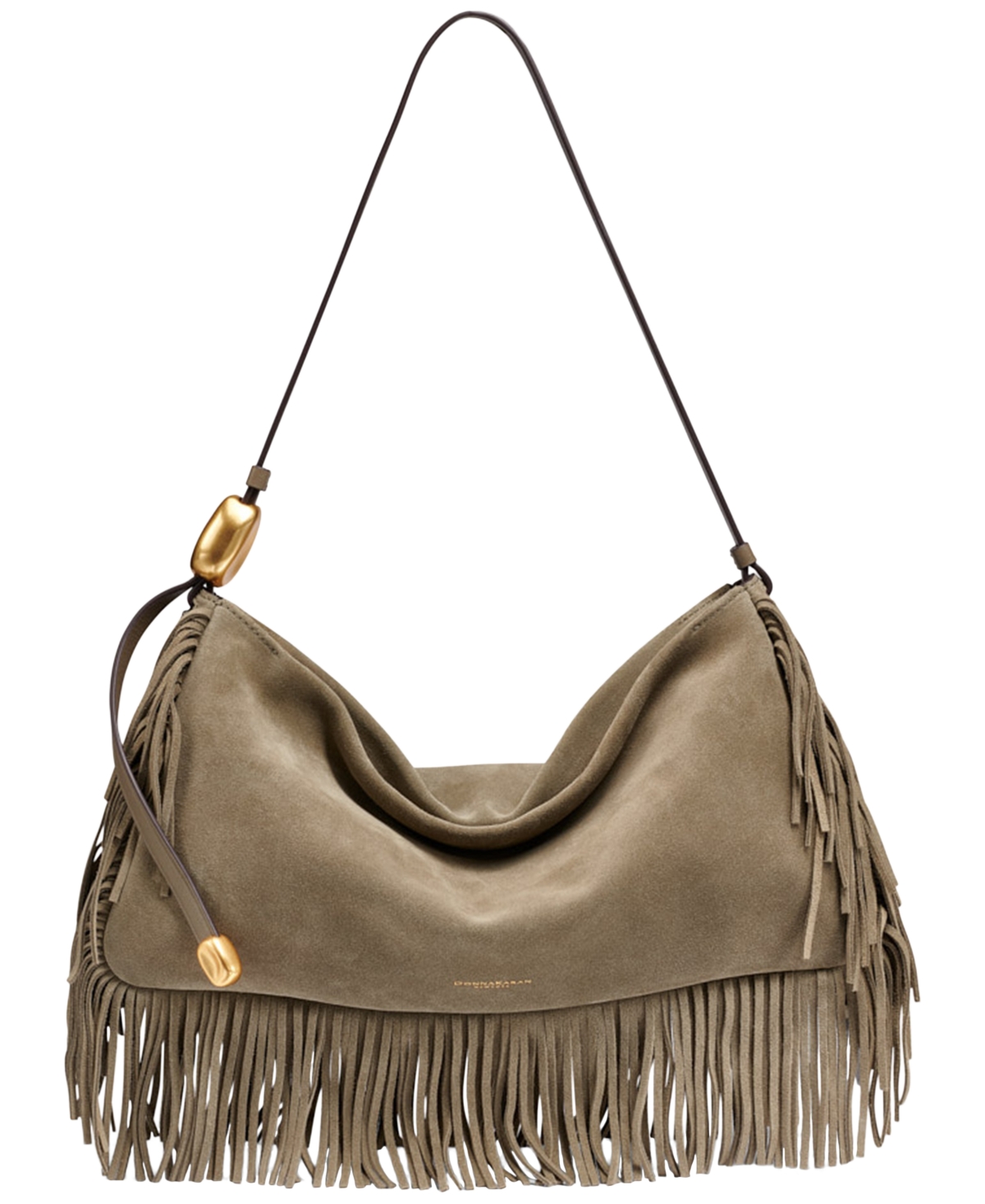 Click here for Donna Karan New York Leather Large Fringe Shoulder... prices