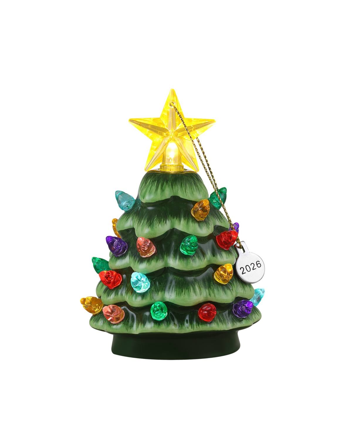 Click here for Mr. Christmas 4.2 Mini Ceramic Tree Ornament with... prices