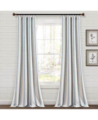 Click here for Lush Decor Farmhouse Stripe Yarn Dyed Cotton Blend... prices