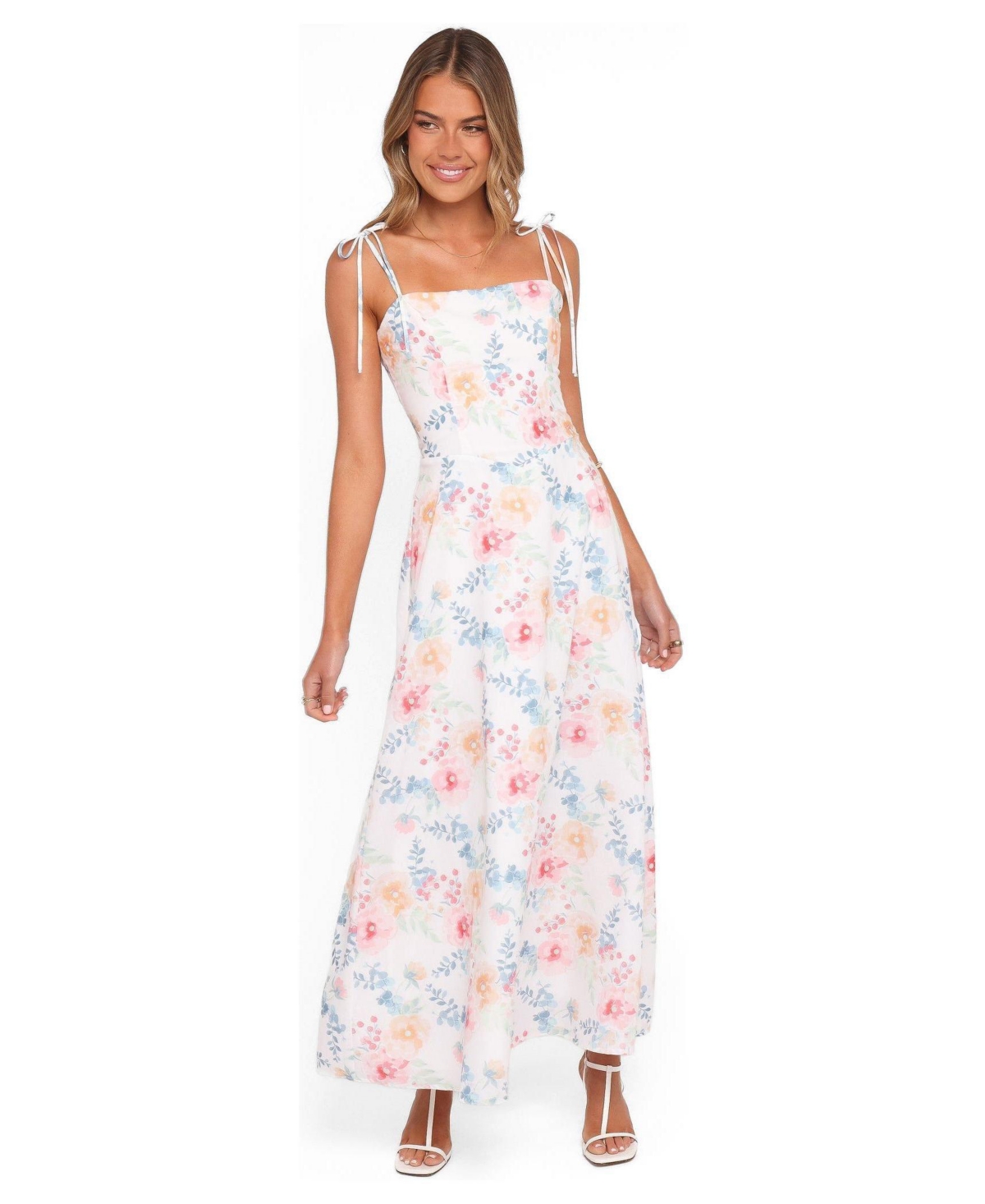 Click here for Petal and Pup Womens Jaxon Midi Dress - Floral prices