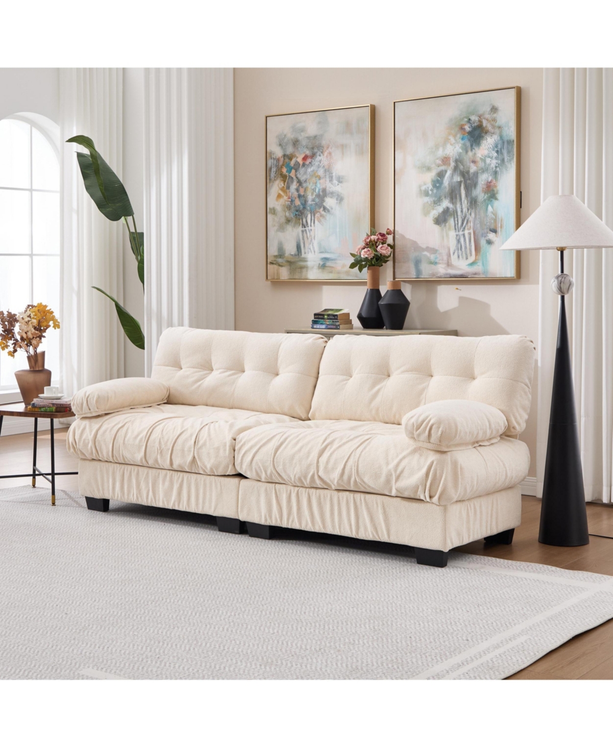 Click here for Clihome Modular Sectional Sofa  Deep Seat Cloud Co... prices