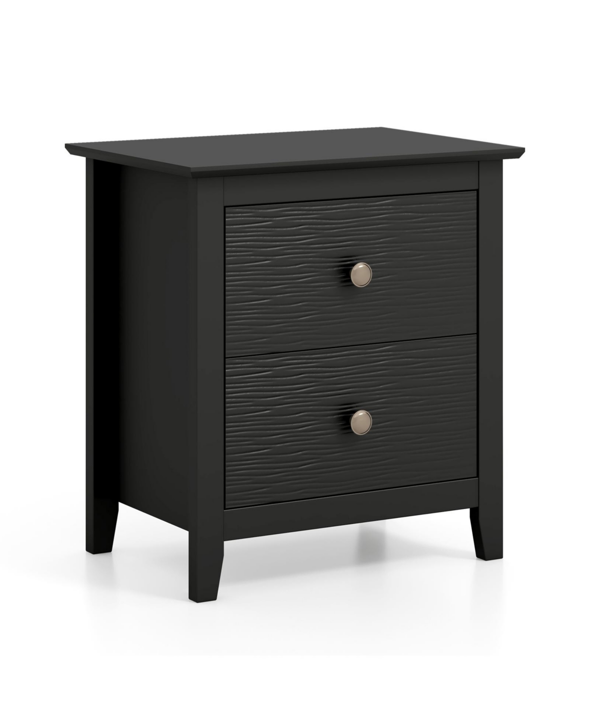 Click here for Slickblue Modern Nightstand with 2 Drawers for Sma... prices