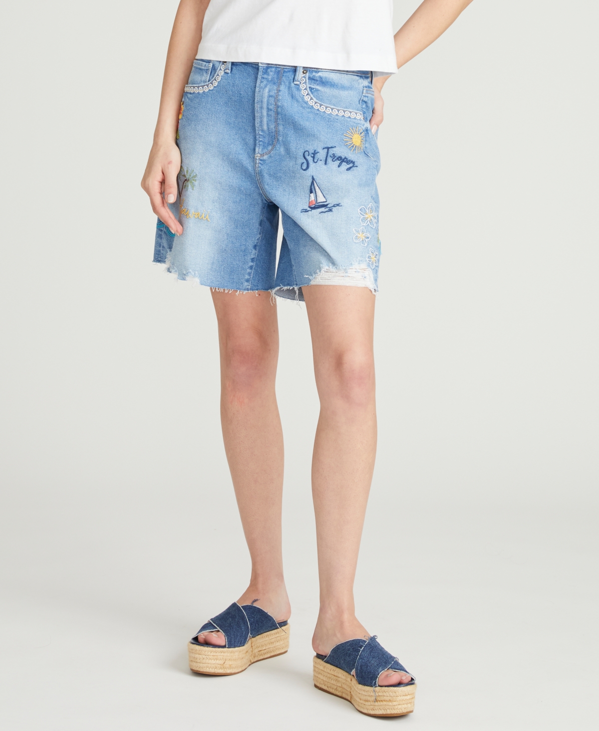 Click here for Driftwood Womens Cayla Destination Doodle Shorts -... prices