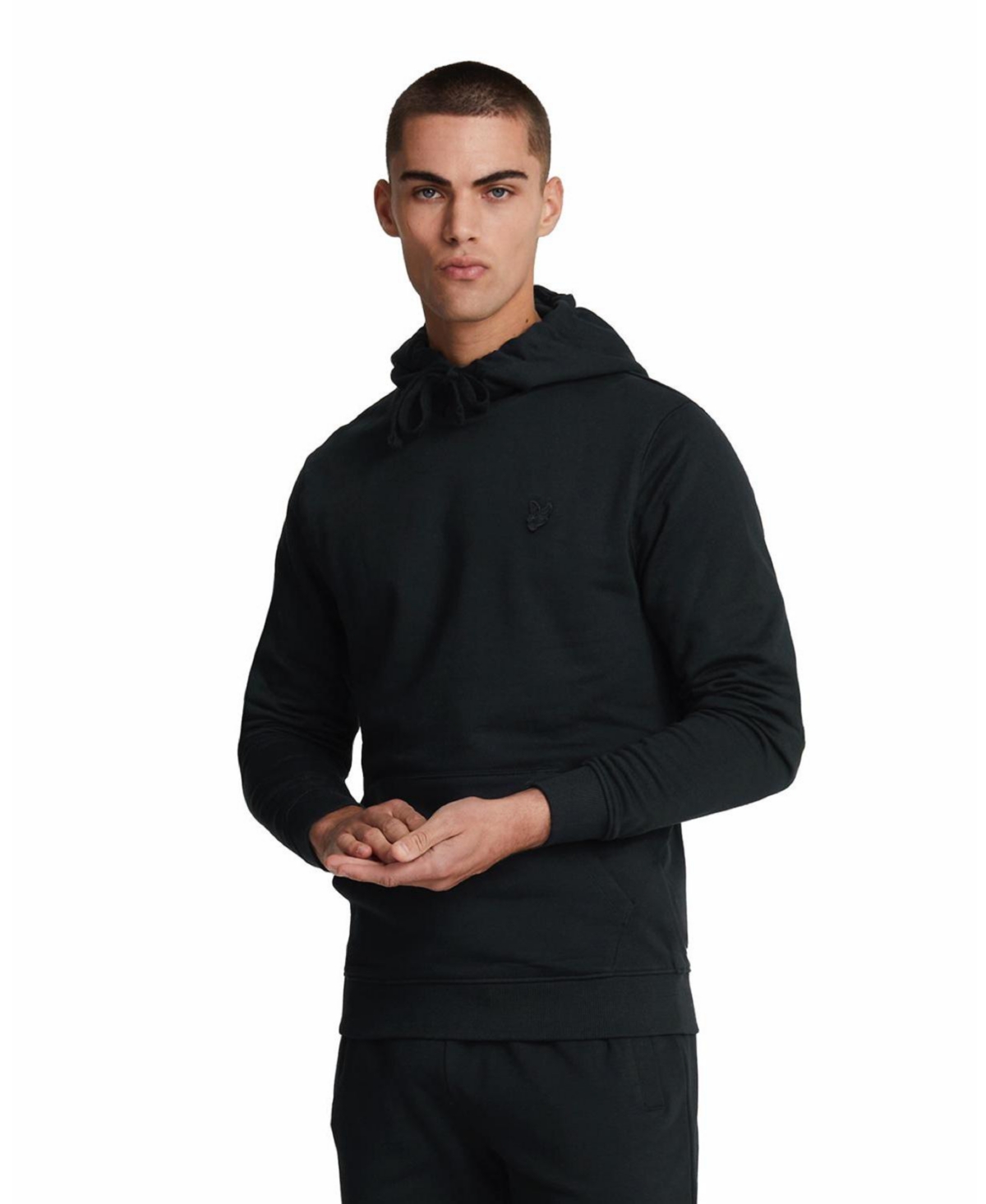 Click here for Lyle & Scott Mens Tonal Eagle Pullover Hoodie - Je... prices