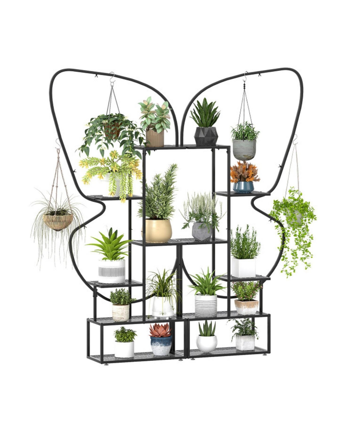 Click here for Gouun 6-Tier Metal Plant Stand Ladder Display Rack... prices