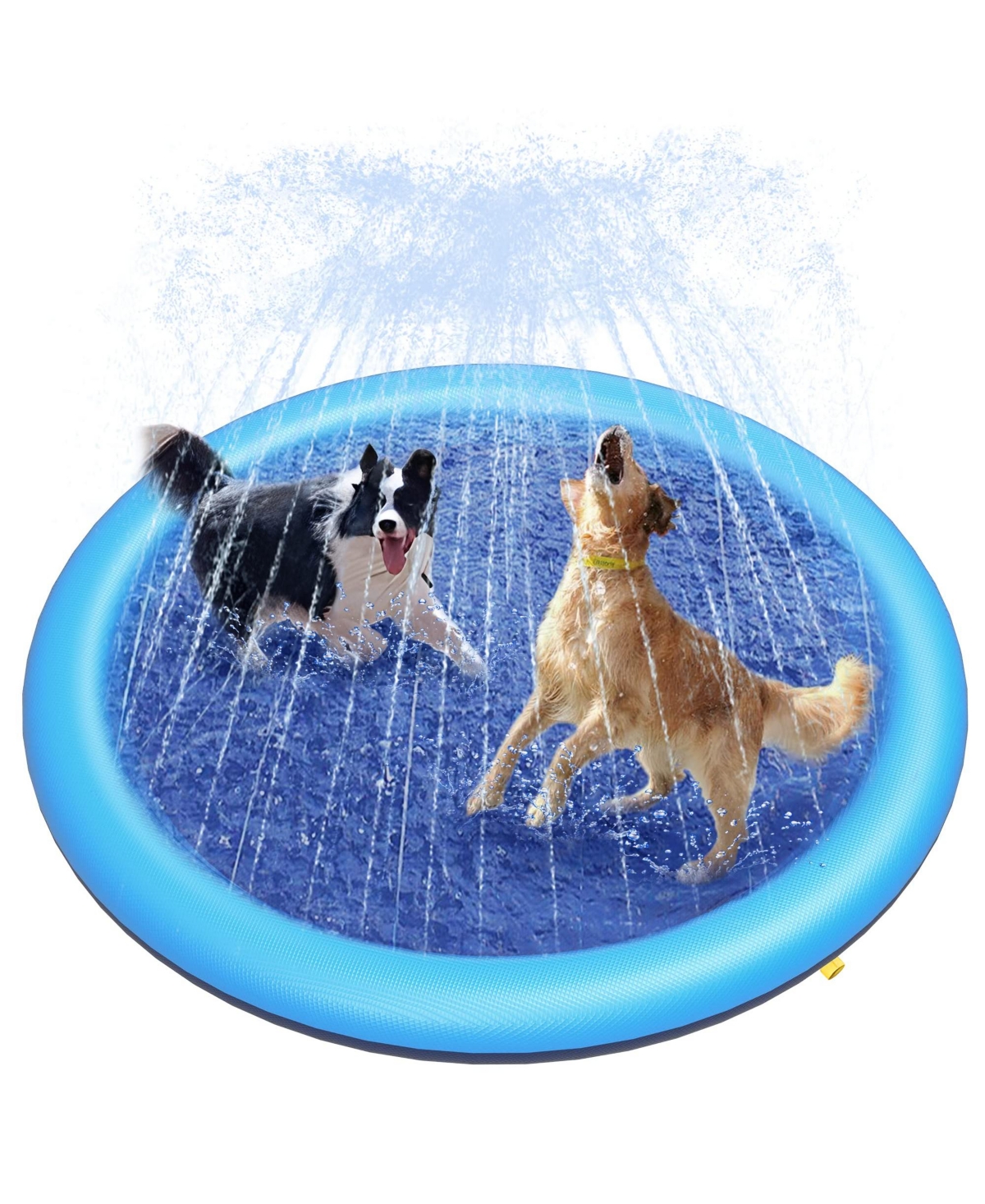 Click here for Aofar Dog Splash Pad Anti-slip Sprinkler Pool - Bl... prices