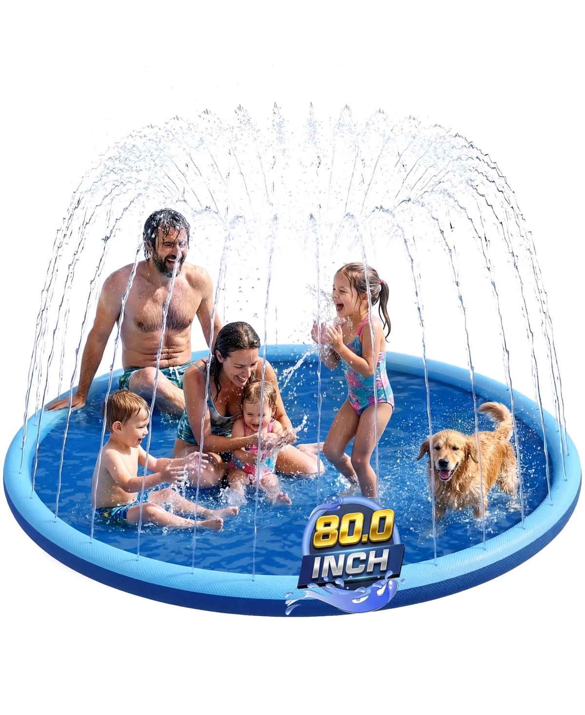 Click here for Aofar Splash Pad Dog Sprinkler Pool Outdoor Play M... prices