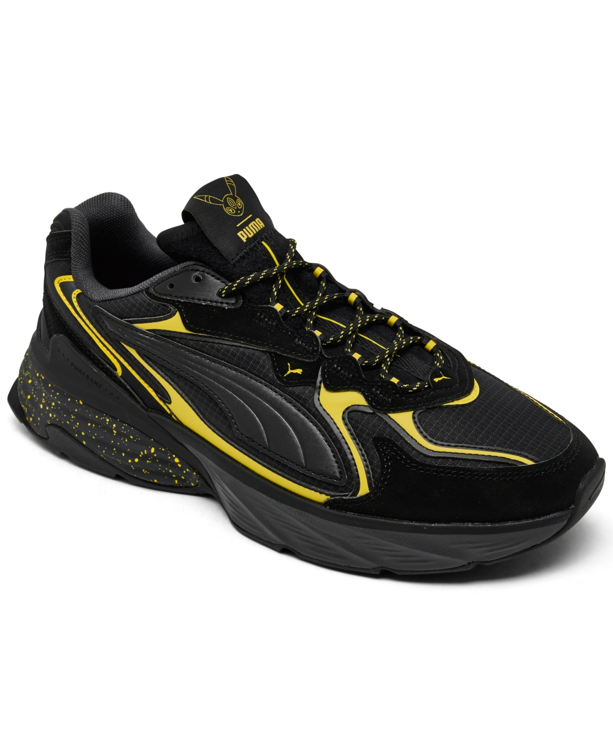Click here for Puma x Pokemon Mens Fade Nitro Umbreon Sneakers fr... prices