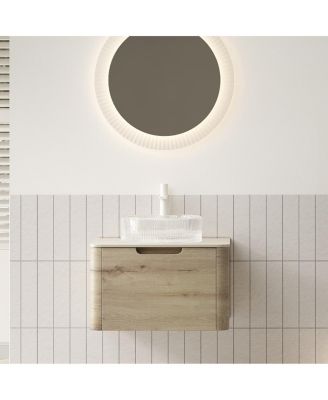 Click here for Sillysis Wall Mounted Bathroom Vanity With Ceramic... prices