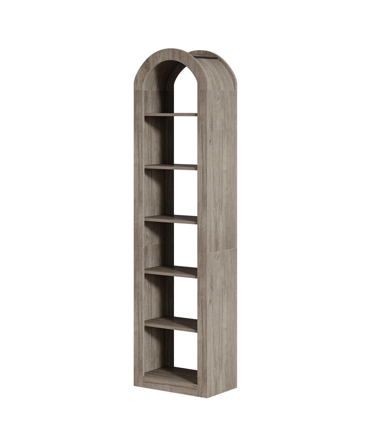 Click here for Slickblue Modern Narrow Open Bookshelf with 6 Tier... prices