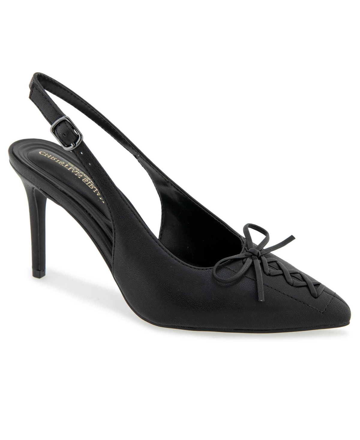 Click here for Christian Siriano Womens Beks Corset Sling Back Pu... prices