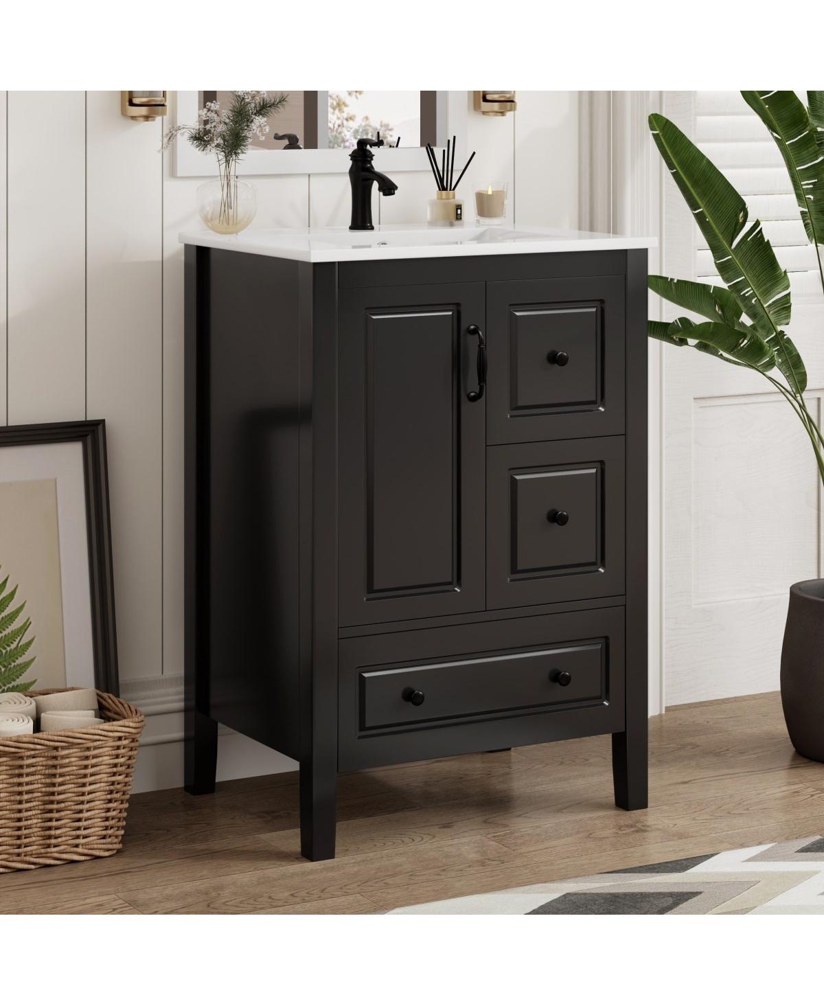Click here for Thirtypeachy 24 Vintage Freestanding Vanity With C... prices