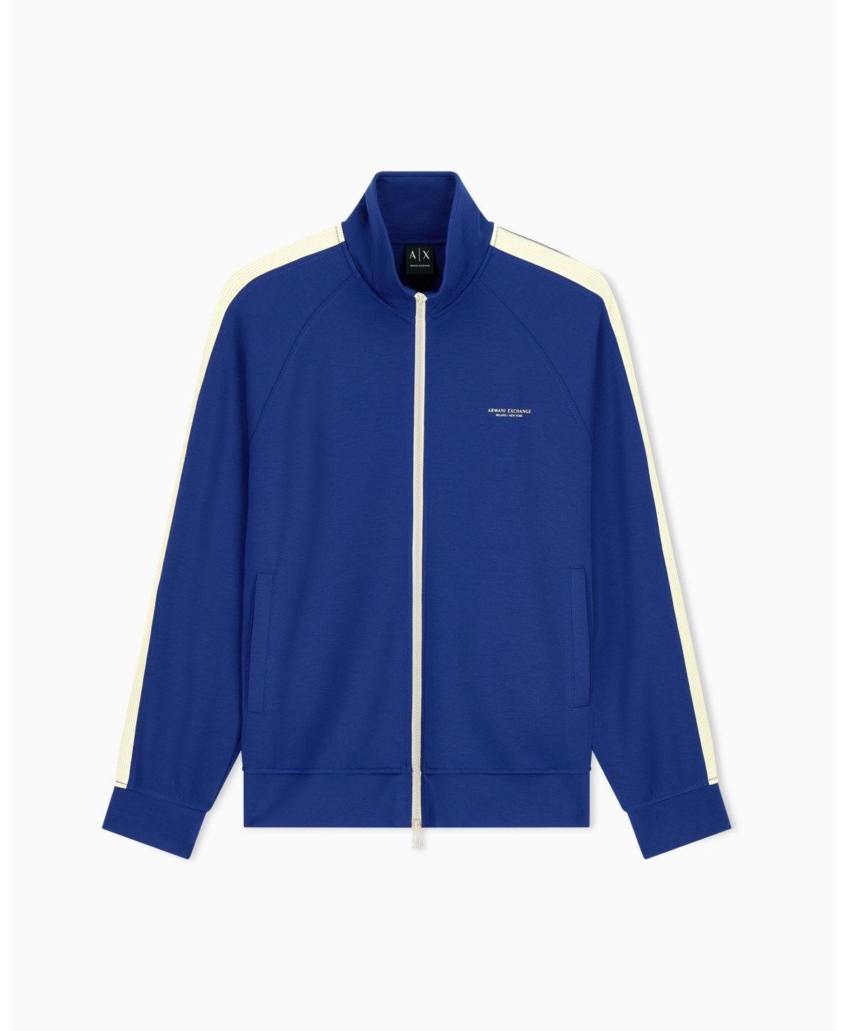 Click here for A|X Armani Exchange Mens Full Zip Taping Modal Jac... prices