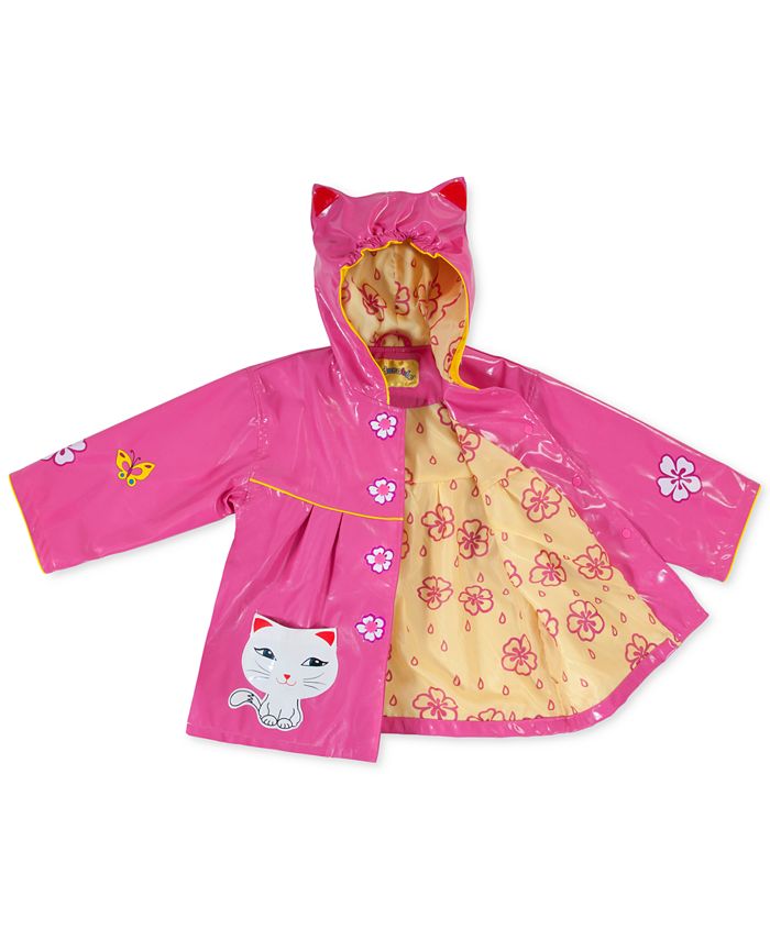 Kidorable Lucky Cat Raincoat, Little Girls - Macy's
