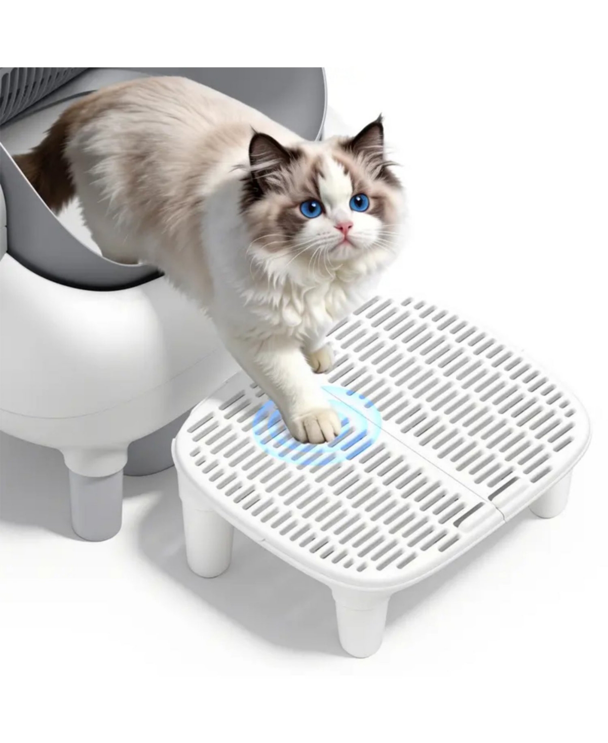Click here for Cumrige Cat Litter Box Step Ramp  Anti-Tracking Li... prices