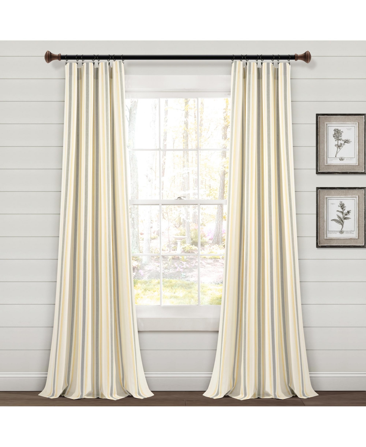 Click here for Lush Decor Farmhouse Stripe Yarn Dyed Cotton Blend... prices