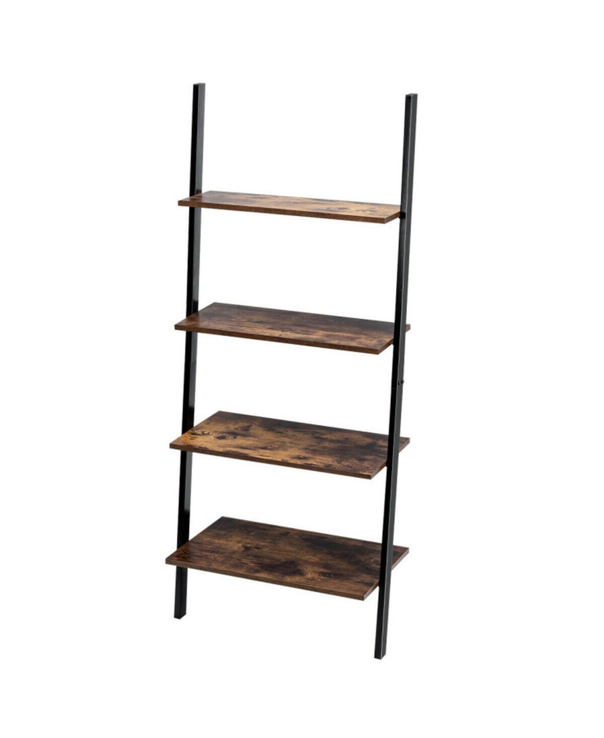 Click here for Gouun 4-Tier Industrial Ladder Shelf Bookcase Meta... prices