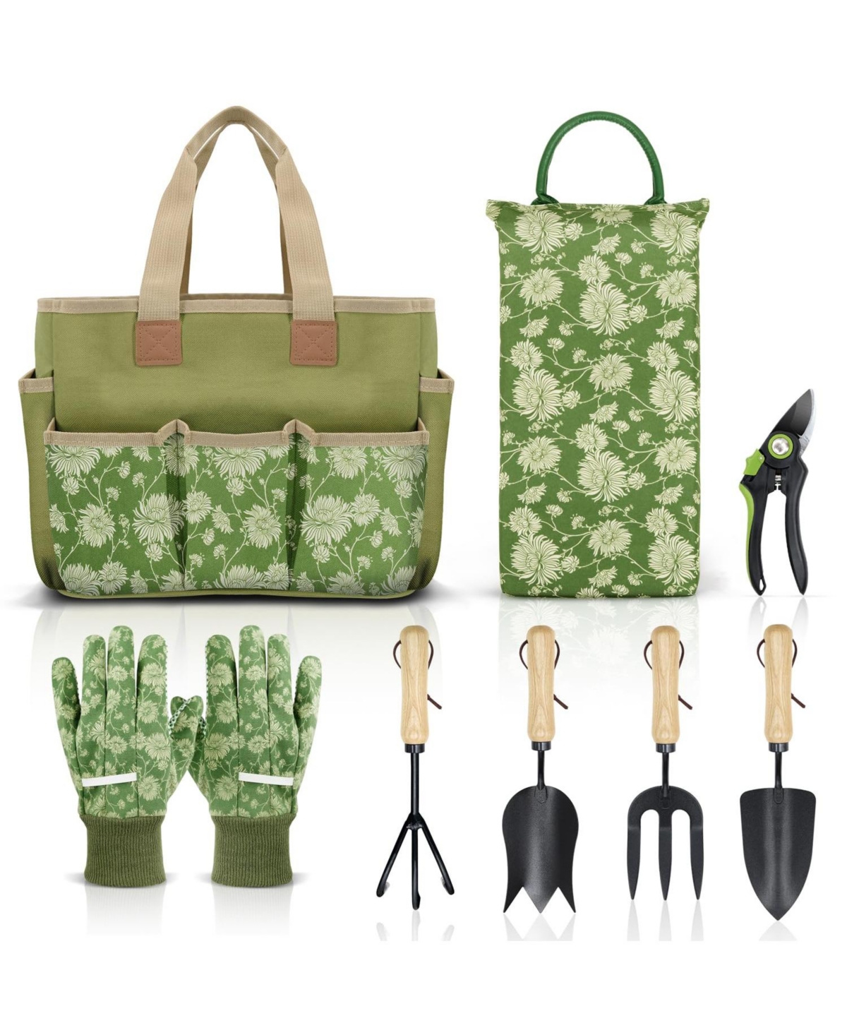 Click here for Xdovet 8-Piece Gardening Tool Set with Wooden Hand... prices
