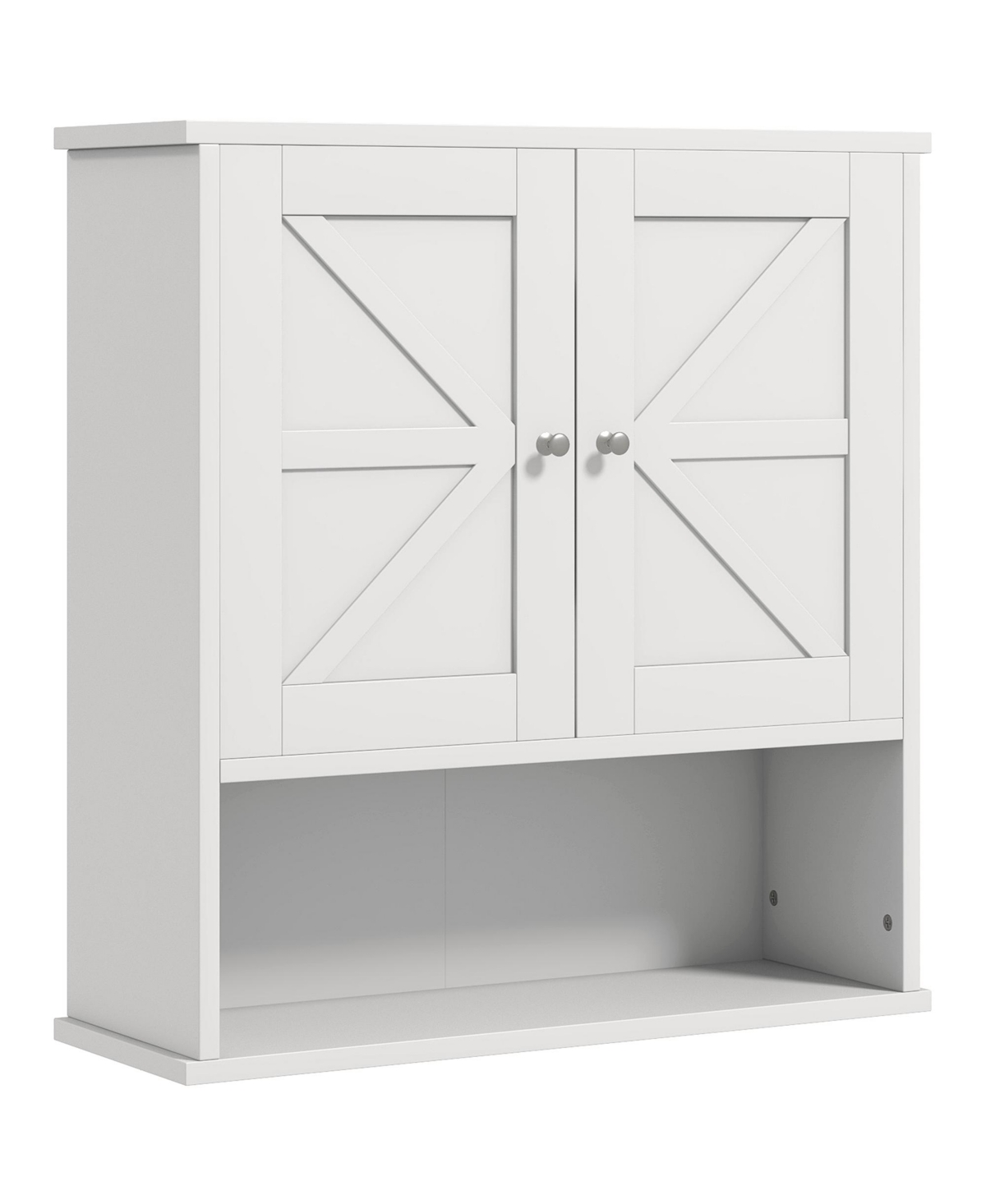 Click here for Busdays Barn Door Farmhouse Medicine Cabinet Wall... prices
