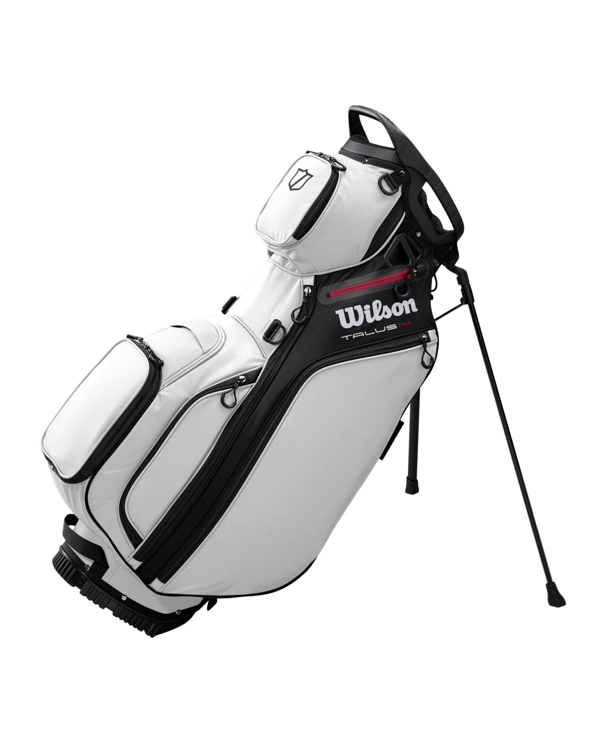 Click here for Wilson Talus 14 Golf Stand Bag - White/black prices