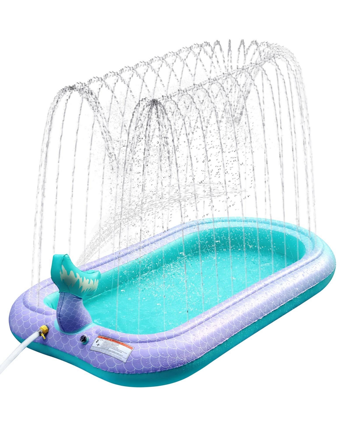 Click here for Aofar 68 Mermaid Splash Pad Sprinkler Pool Kids Ou... prices