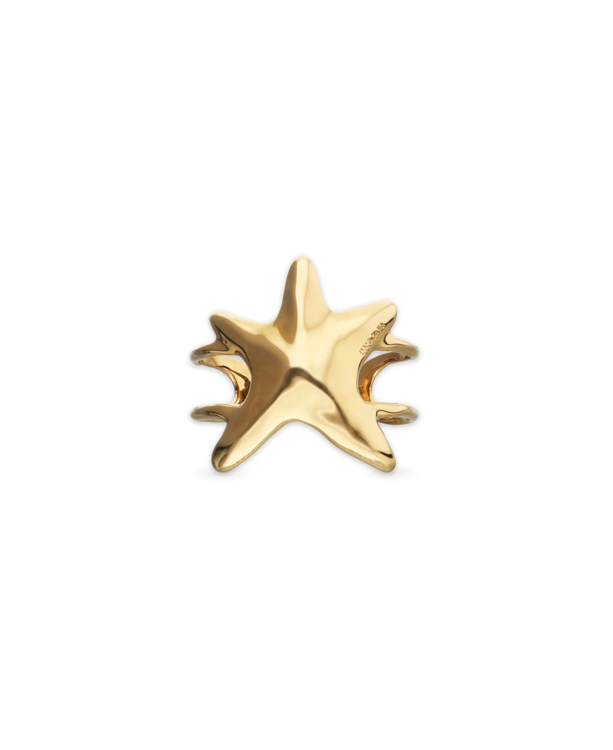 Click here for UNOde50 Gold-Tone Rigid Bangle with Oversized Star... prices