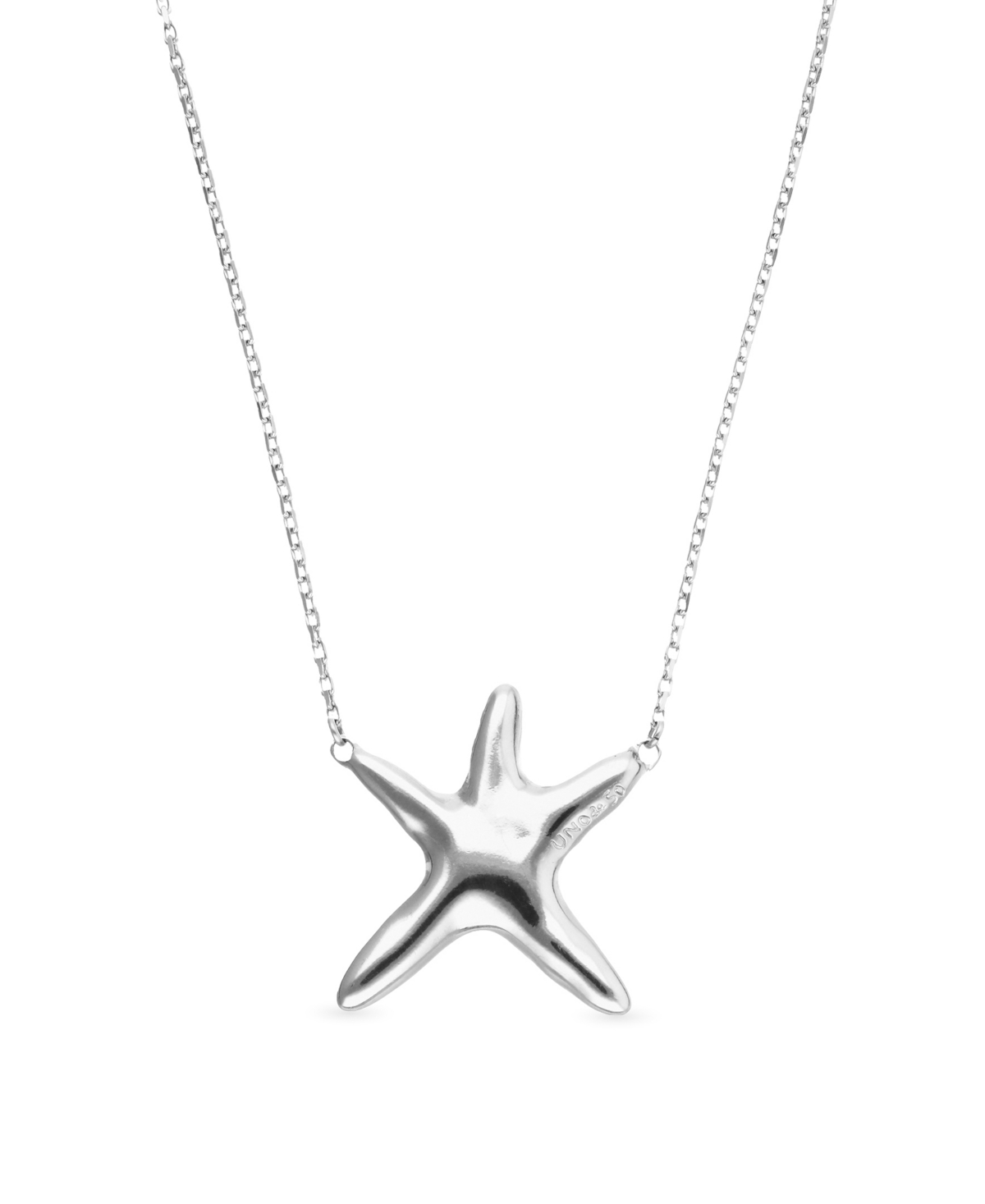 Click here for UNOde50 Gold-Tone with Star Pendant Necklace - Sil... prices