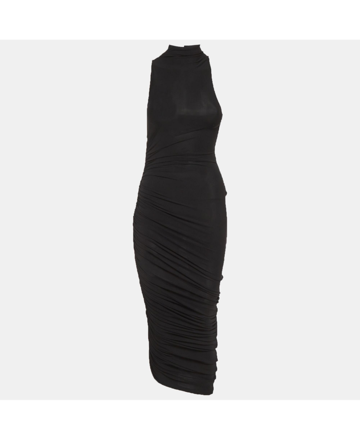 Click here for Pre-Owned Jacquemus Womens Jersey Ruched La Robe P... prices