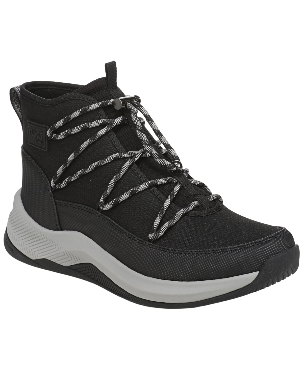 Click here for Ryka Womens Astonish Lace-Up Short Booties - Black... prices