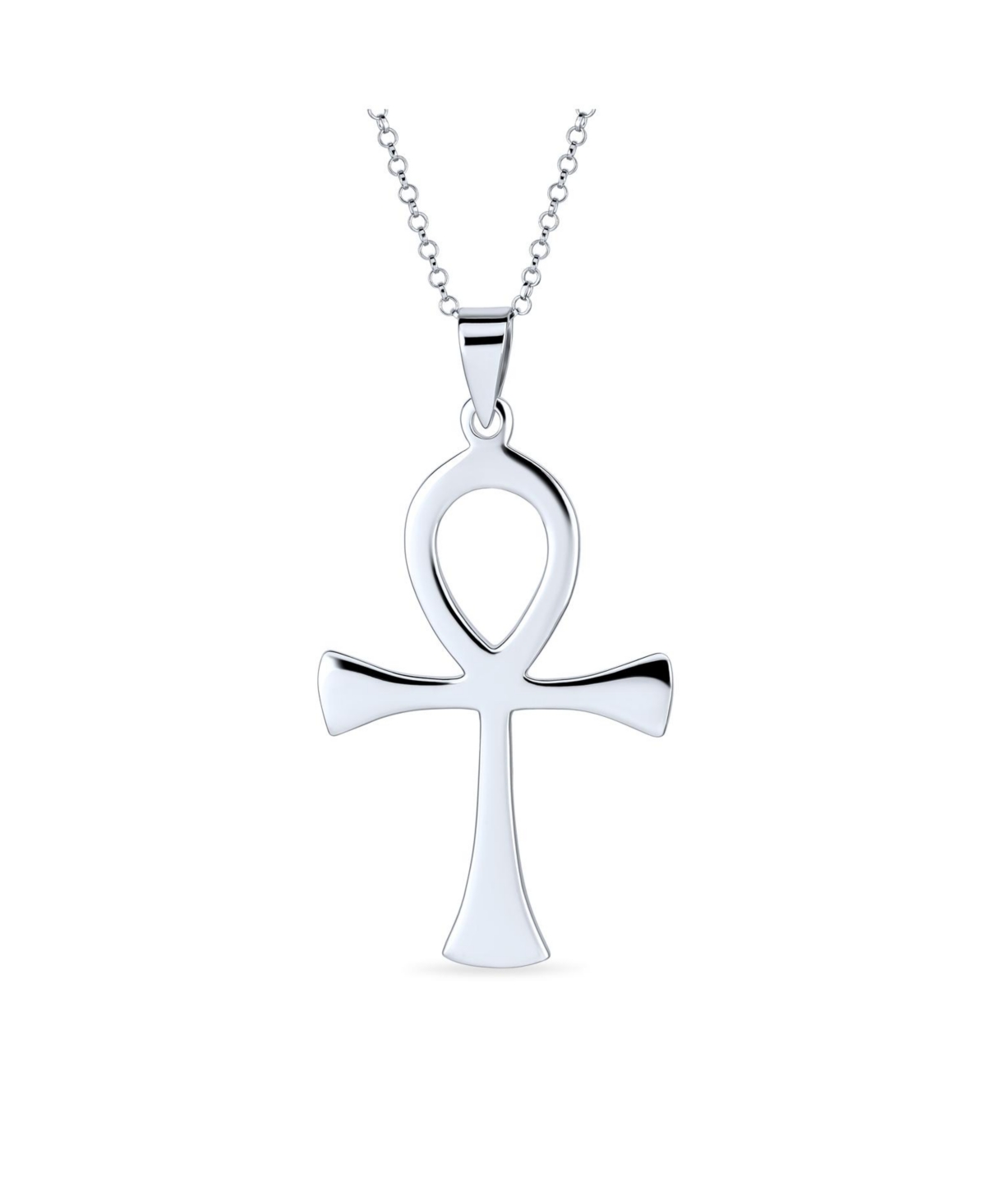Click here for Bling Jewelry Spiritual Ankh Cross Pendant Necklac... prices