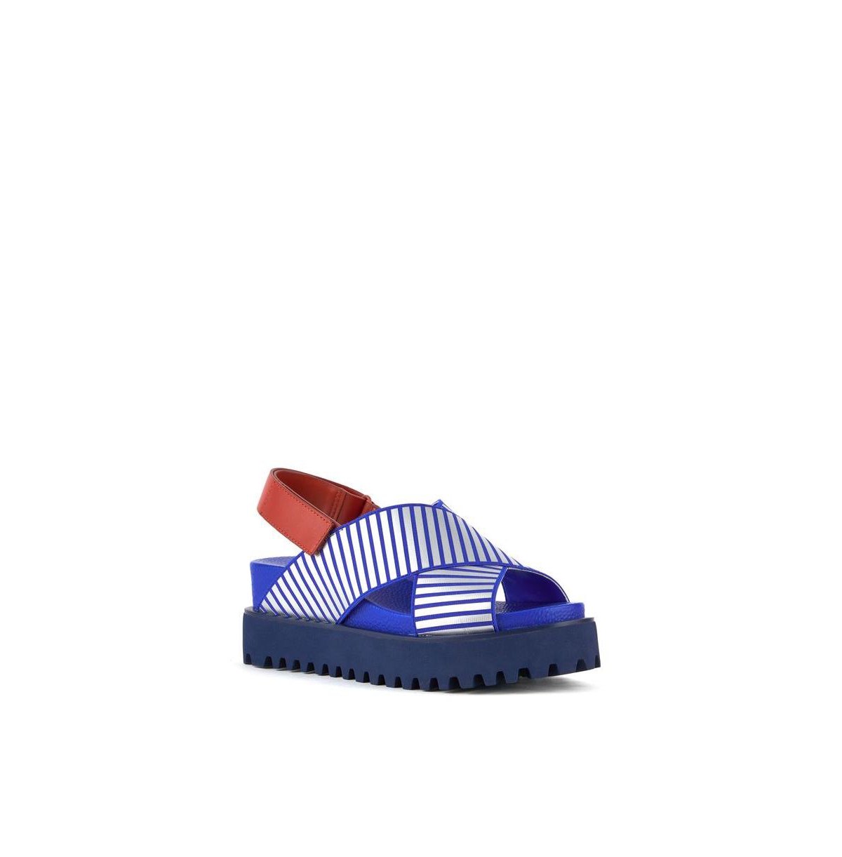 Click here for United Nude Womens Rico X Sandal - Blue prices