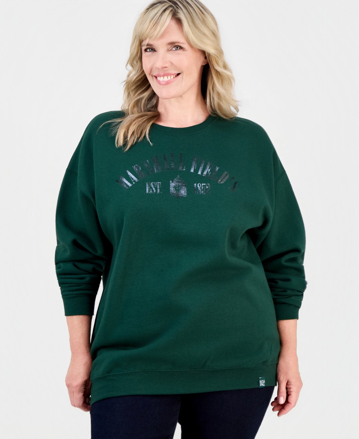 Click here for Marshall Fields Adult Unisex Logo Crewneck Sweatsh... prices