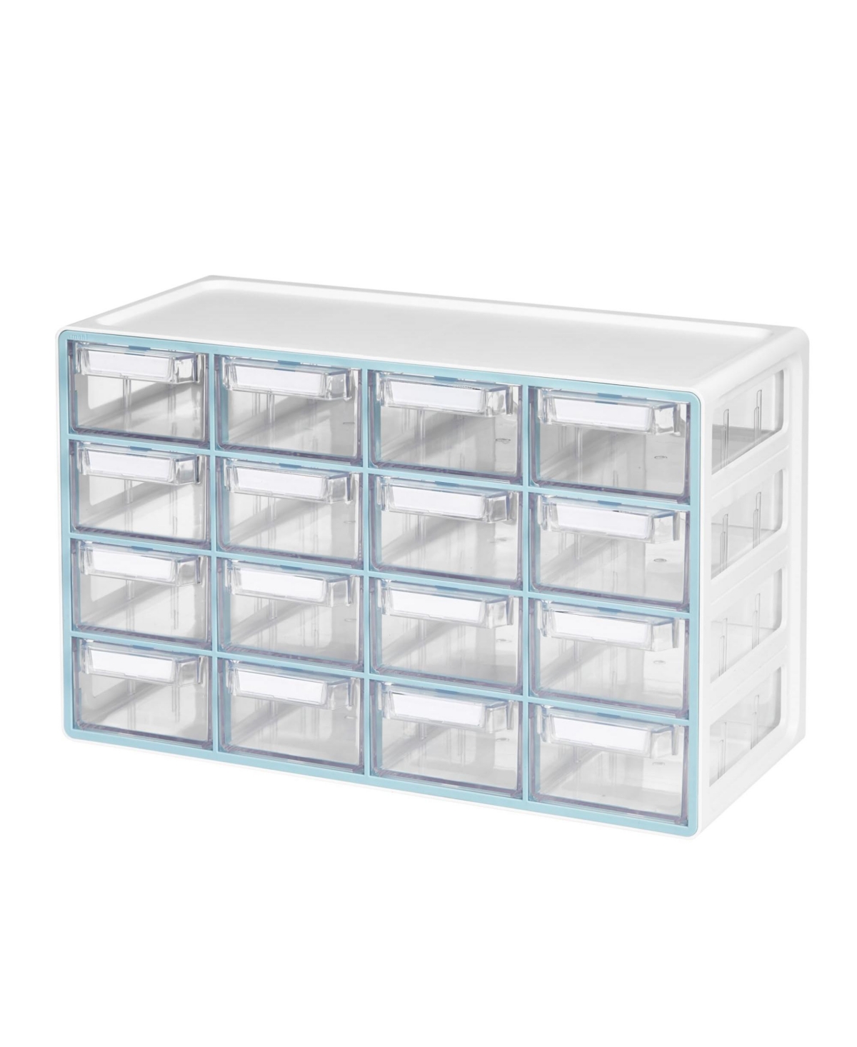 Click here for Xdovet 16-Drawer Stackable Organizer Cabinet - Blu... prices