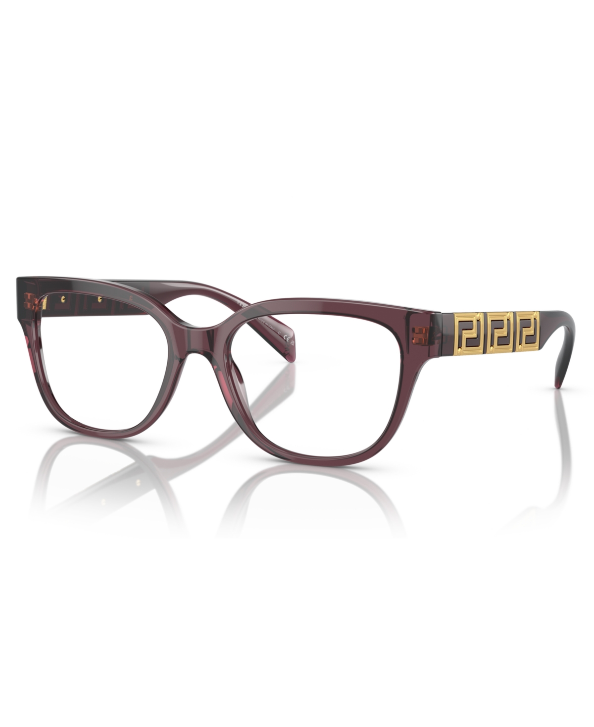 Click here for Versace Womens Eyeglasses  VE3338 - Transparent Vi... prices