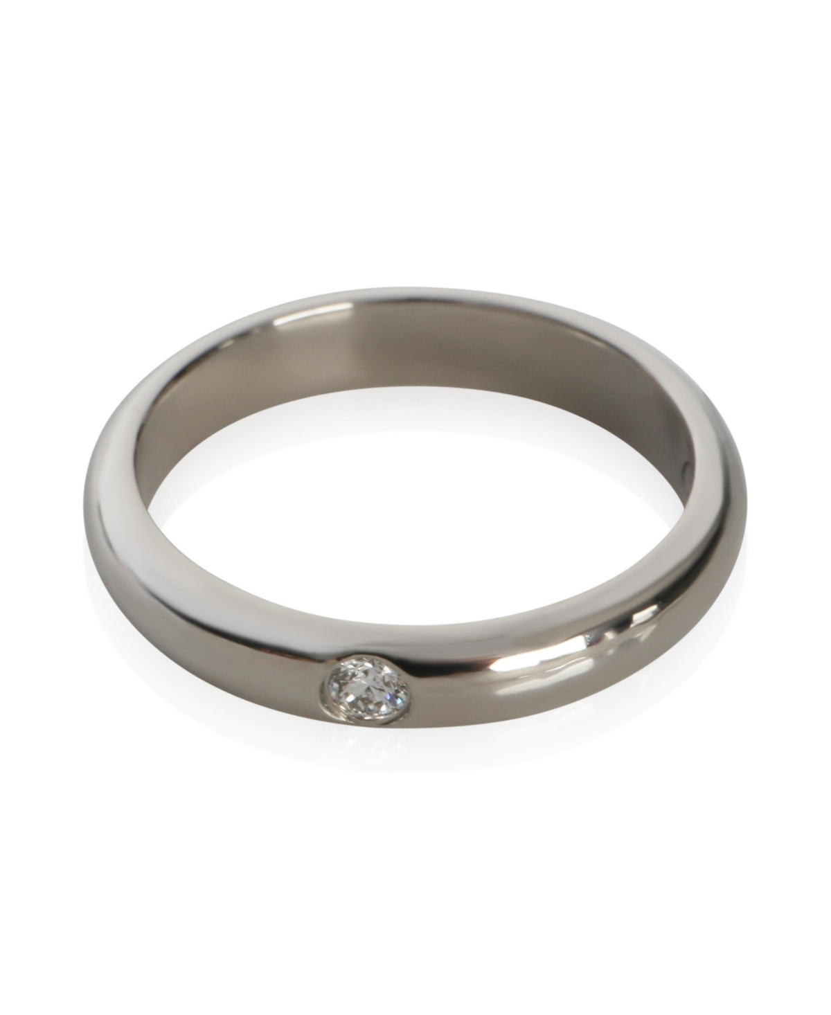 Click here for Pre-Owned Cartier Platinum Diamond 1895 Band - Pla... prices