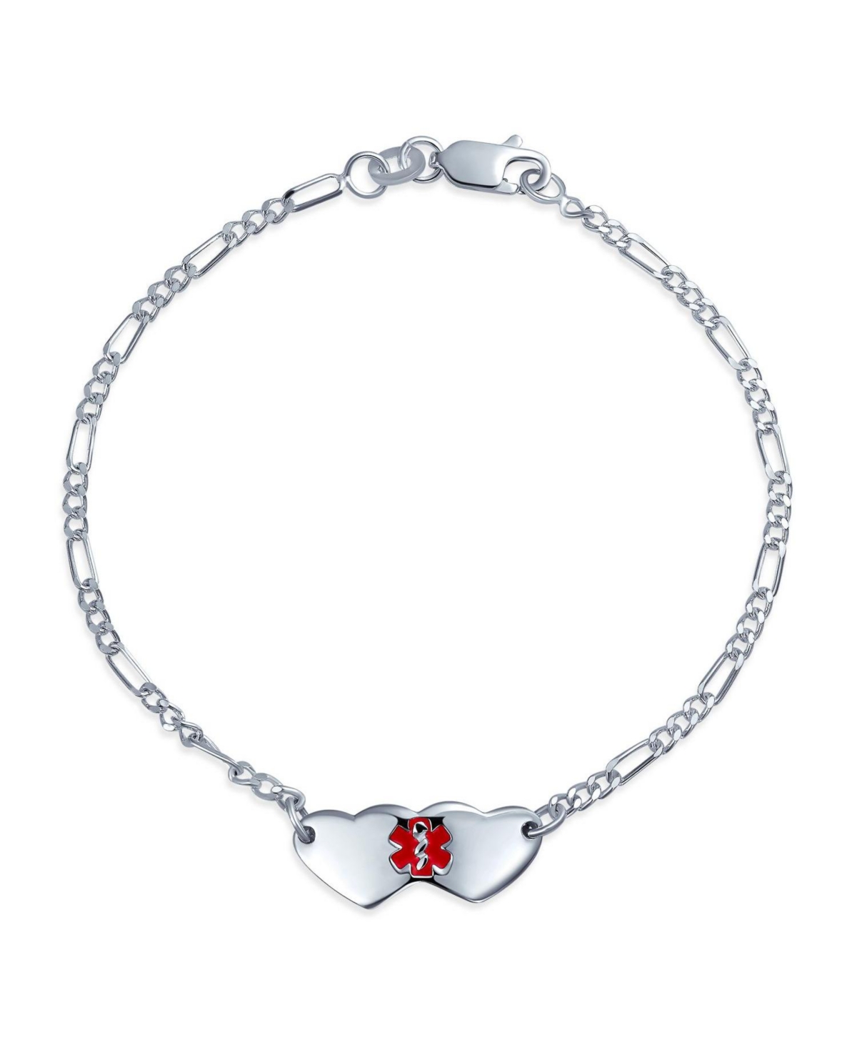 Click here for Bling Jewelry Dainty Heart Medical Identification... prices