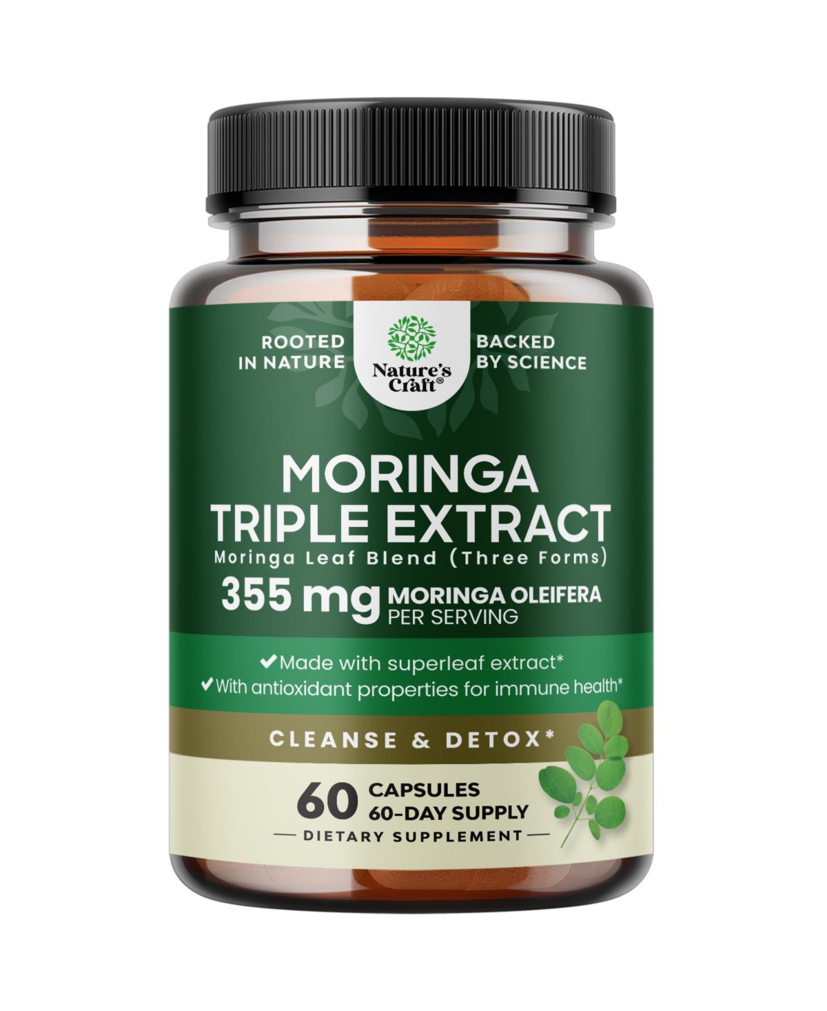 Click here for Natures Craft Moringa Capsules Triple Extract Immu... prices