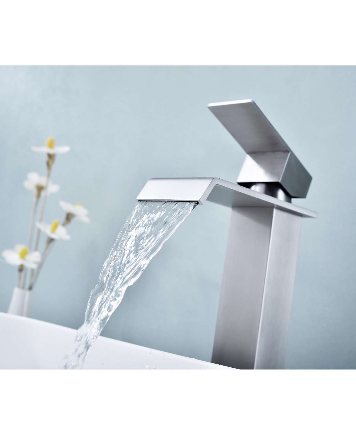 Click here for Phying Waterfall Spout Bathroom Faucet Single Hand... prices