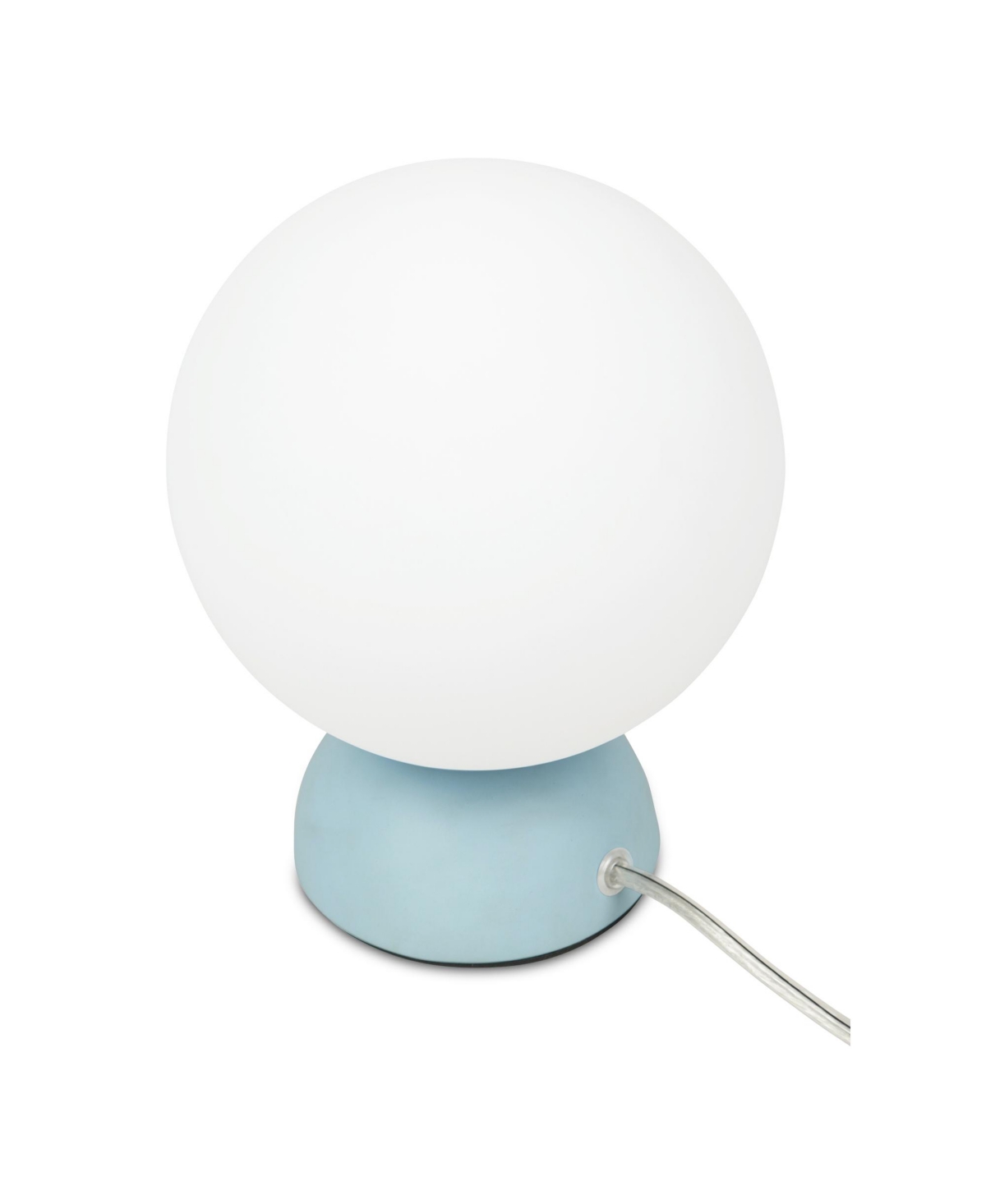 Click here for Midola Table Lamp  Round Opal Glass Globe with Res... prices