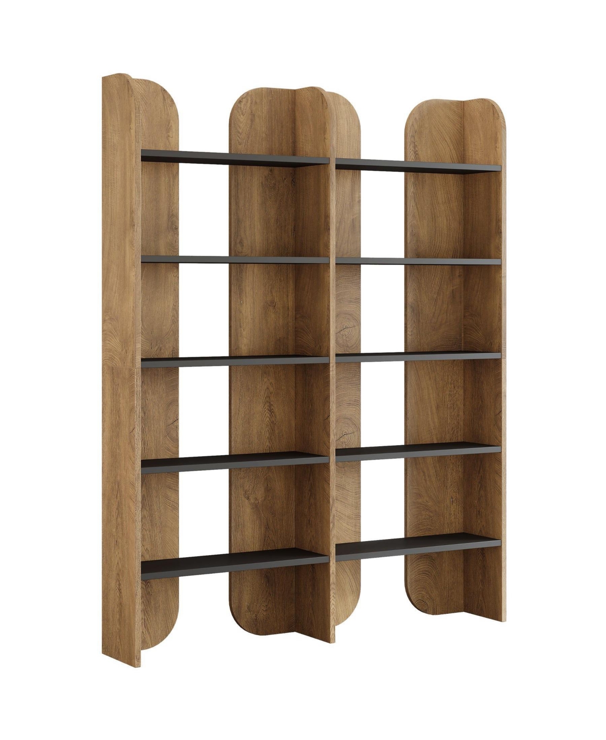 Click here for Slickblue 5-Tier Open Shelf Bookcase for Home or O... prices
