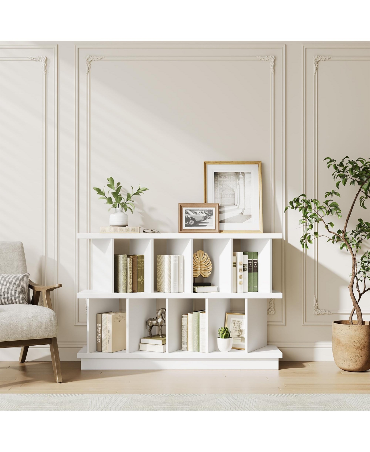 Click here for homfan 8 Cube Storage Organizer  Open Bookshelf wi... prices