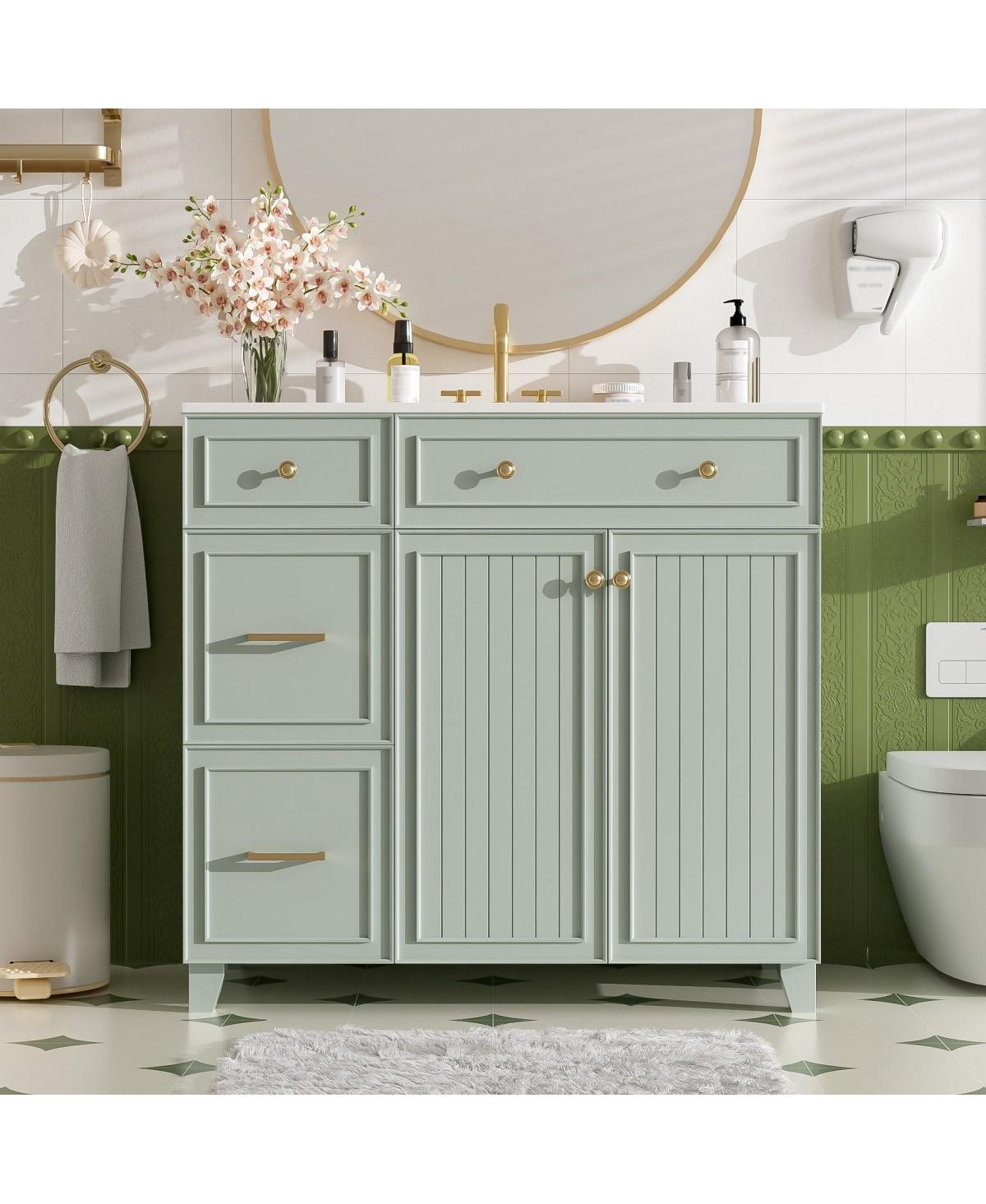 Click here for Thirtypeachy 36 Modern Solid Wood Mdf Vanity With... prices